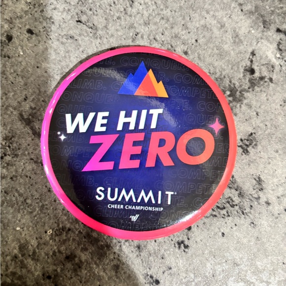 Other | Summit Cheer Competition Hit Zero Button New | Poshmark